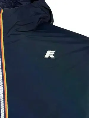 K-WAY Logo-detail Hooded Jacket