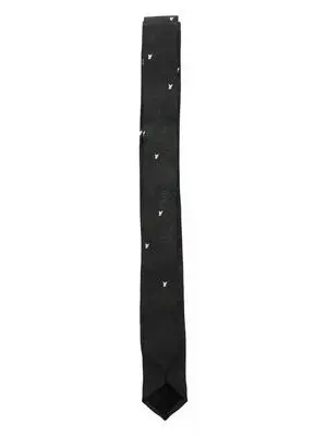 MASU Bird-print Neck Tie