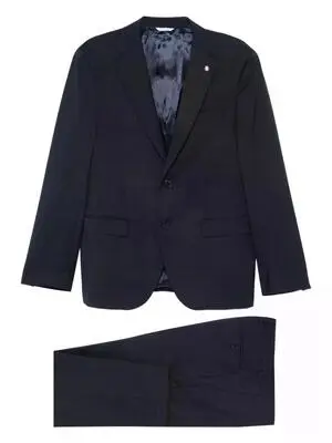 MANUEL RITZ Wool Single-breasted Suit