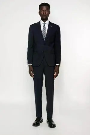 MANUEL RITZ Wool Single-breasted Suit