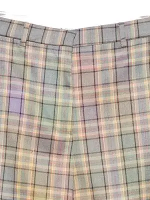 MANUEL RITZ Check Pattern Trousers