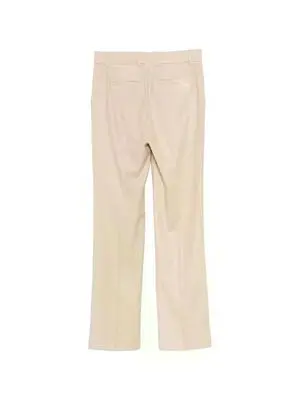 MANUEL RITZ Pressed-crease Trousers