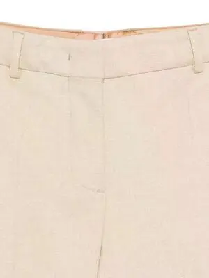 MANUEL RITZ Pressed-crease Trousers
