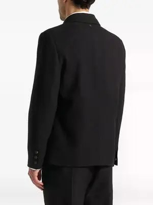 Manière De Voir Alec Double-breasted Contrast-lapel Blazer