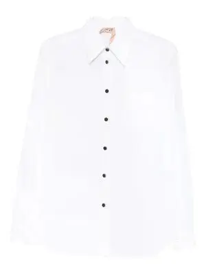 N°21 Buttoned Long-sleeve Shirt
