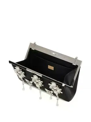Dolce & Gabbana Crystal-embellished Clasp Clutch