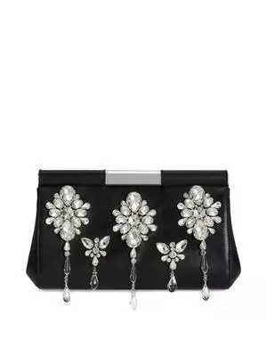 Dolce & Gabbana Crystal-embellished Clasp Clutch