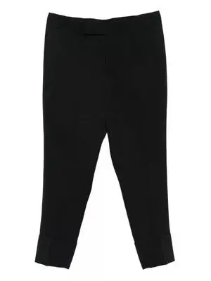 Sapio Black Wash Pants For Women