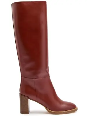 Gabriela Hearst Bocca Leather Knee-high Boots - Tan
