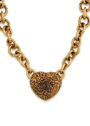 Chloé Château Treasures Heart Necklace - Gold