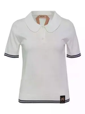 N°21 Short-sleeve Polo Top
