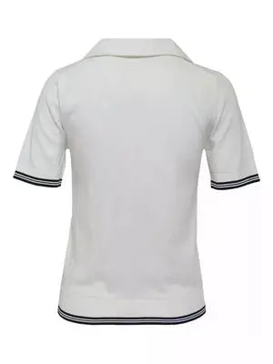 N°21 Short-sleeve Polo Top
