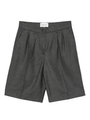 Eric Bompard Pleated Side-pockets Shorts