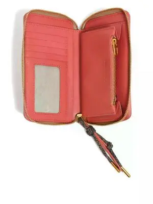 Bimba Y Lola Leather Zip Wallet