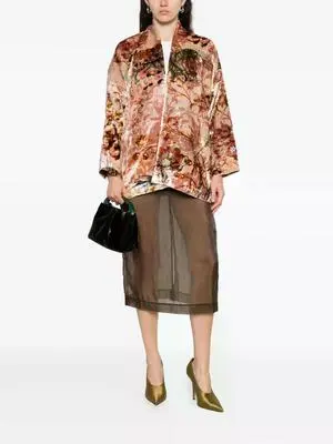 YAVI Floral-print Jacket