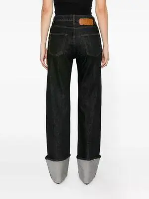 Gcds Cuffed-hem Jeans