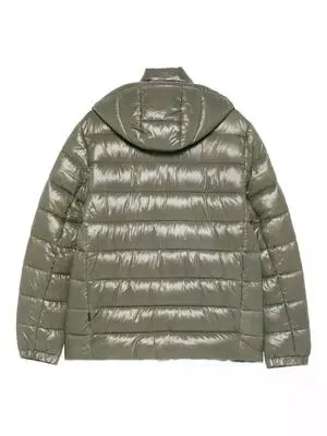 SAVE THE DUCK Quilted Zip-up Hooded Coat