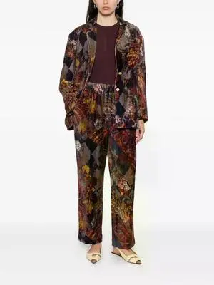 YAVI Floral-print Blazer