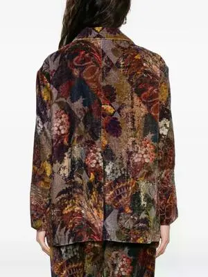 YAVI Floral-print Blazer