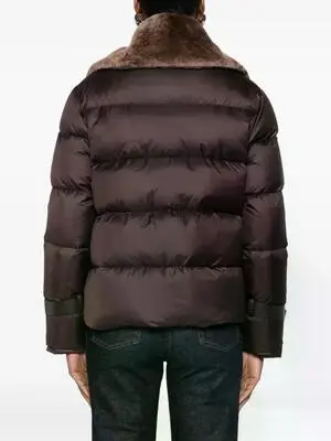 Fendi Shearling-collar Ski Jacket