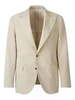 Brunello Cucinelli Single-breasted Jacket - Neutrals