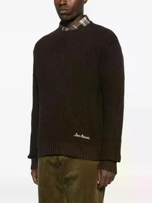 LES DEUX Alvin Waffle-knit Jumper