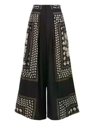 Biyan Patterned Palazzo Pants