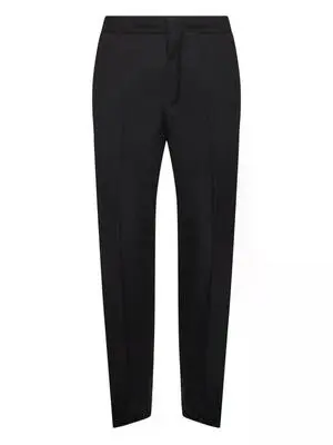 Zegna Elasticated Waistband Pressed Trousers