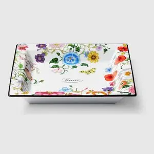 Gucci Flora Print Large Trinket Tray
