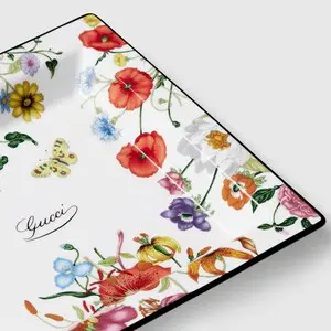 Gucci Flora Print Large Trinket Tray