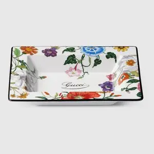 Gucci Flora Print Small Trinket Tray
