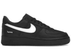 Nike Air Force 1 Low Supreme Sneakers - Black/white