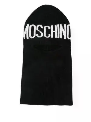 Moschino Logo Balaclava - Black