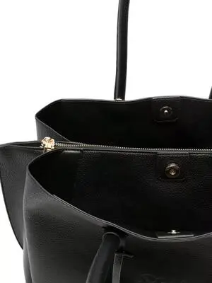 SECRET PON-PON Leather Shoulder Bag