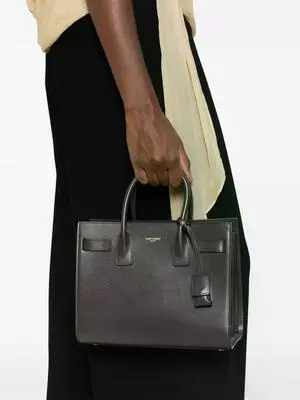 Saint Laurent Sac De Jour Baby Bag - Grey