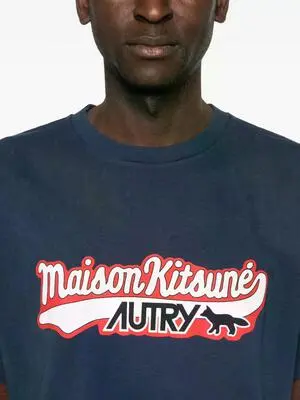 Maison Kitsuné Logo-print T-shirt