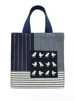 Biyan Striped Tote Bag