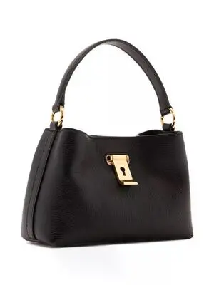 Bally Mini Grained-leather Tote Bag
