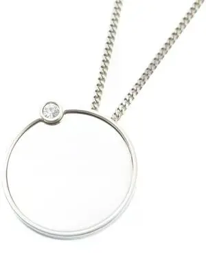 MAISON MARGIELA Mirror Pendant Necklace
