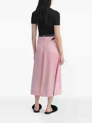 Nanushka Cintia Midi Skirt - Pink