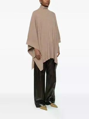 Max Mara Funnel-neck Poncho