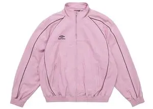 Supreme Umbro Leather Track Jacket - Pink