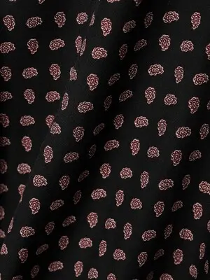 DÔEN Juliana Paisley-print Silk-blend Blouse