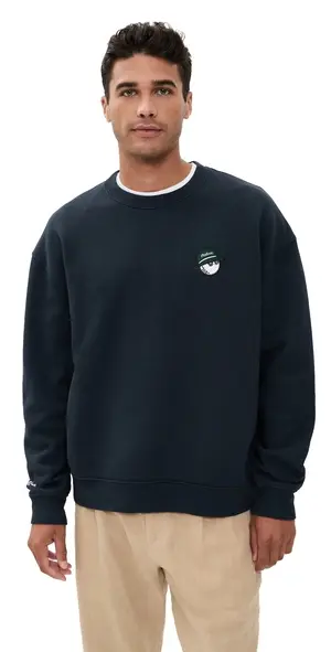 MALBON Range Cooper Sweatshirt - Navy