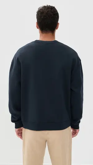 MALBON Range Cooper Sweatshirt - Navy