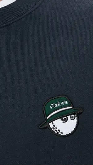 MALBON Range Cooper Sweatshirt - Navy