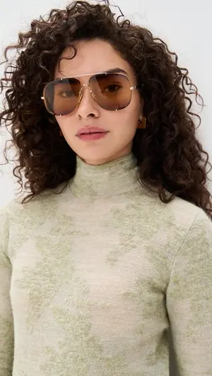 Chloé Aviator Sunglasses