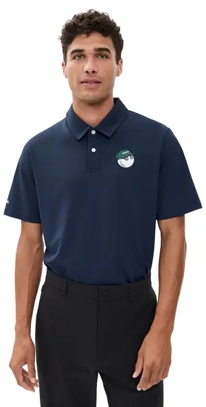 Malbon Golf Embroidered Shirts For Men