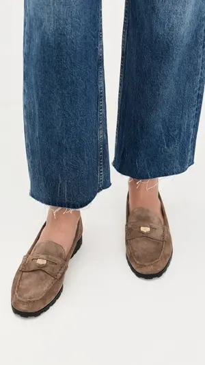 Veronica Beard Penny Lug Loafers
