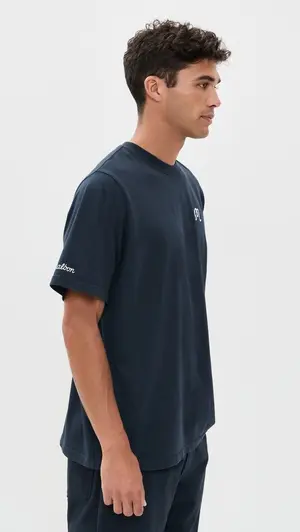 MALBON Bermuda Tee - Navy